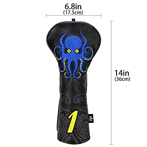 Craftsman Golf Leather Driver Head Covers Octopus – BigaMart