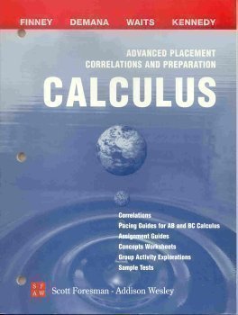Advanced Placement Correlations and Preparation: Calculus (Pacing ...