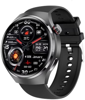 VANIR 2.01" AMOLED Smart Watch for Men and Women, Bluetooth-Call ...
