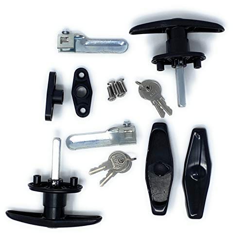Snapklik.com : Bauer T-Handle Lock, Complete Set Of Two