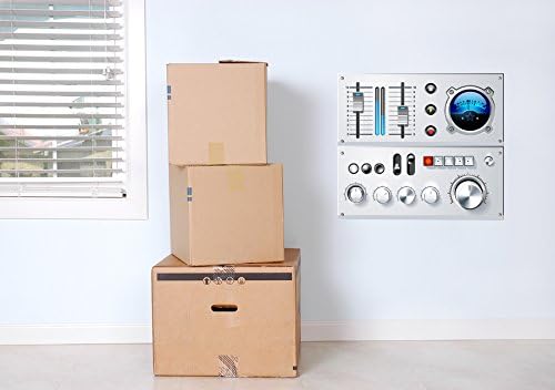 Amazon.com: Full Colour Spaceship Control Panel Wall Sticker Space ...