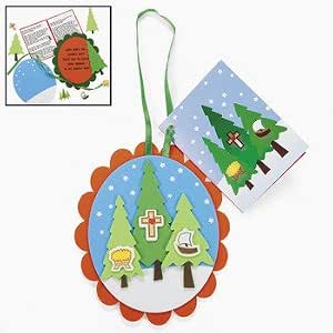 Amazon.com: Legend Of The 3 Trees Ornament With Poem Craft Kit ...