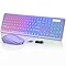 Amazon.com: Wireless Keyboard and Mouse Combo - RGB Backlit ...