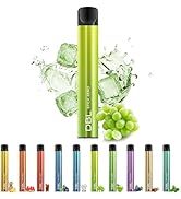 Amazon | DBL 電子タバコ べイプ ポッド交換式 フレーバー5種付き 25000回吸引可能 LEDディスプレイ搭載 爆煙 使い捨てカートリッジ 充電可能 持ち運び シーシャvape ...