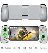 Amazon.com: arVin Mobile Gaming Controller for Android, iOS with Phone CASE Support, Wireless ...