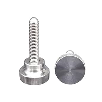 304 Stainless Steel Knurled Thumb Screws M2.5 M3 M4 M5 M6 M8 M10 (M2.5 x 5mm,10): Amazon.com ...