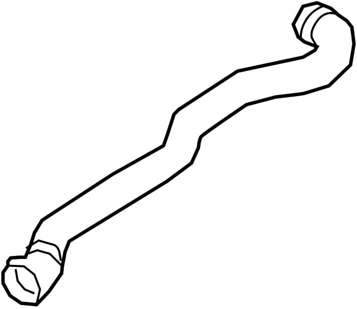 Amazon.com: Genuine OEM Upper Radiator Coolant Hose For BMW 230i ...