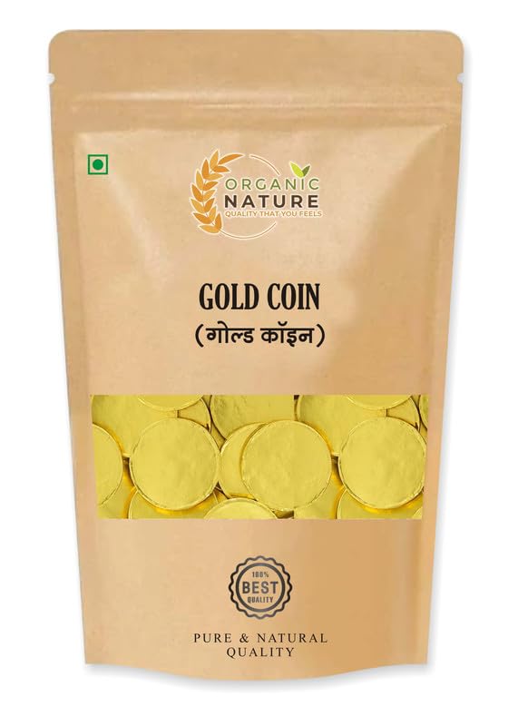 ORGANIC NATURE Gold Coin Milk Chocolates/Chocolate Coins Gift Pack 50 ...