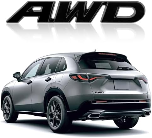 Amazon.com: 3D AWD Car Emblems and Badges with Adhesive,Premium Car ...