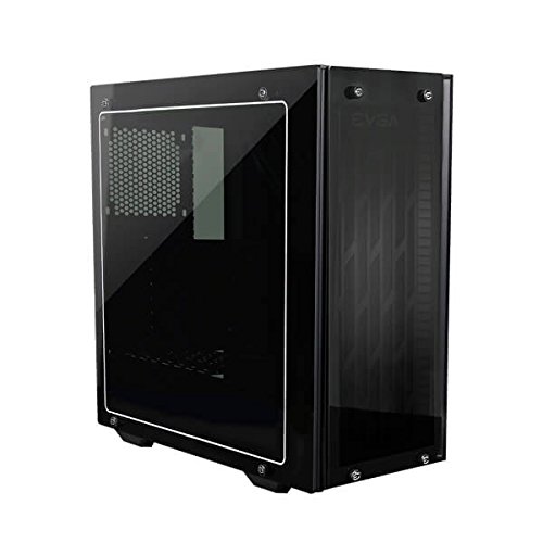 EVGA DG-75 Matte Black Mid-Tower, 2 Sides of Tempered Glass, Gaming ...
