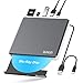 Amazon.com: External Blu Ray Drive, USB 3.0 Type C Blu ray Burner DVD ...