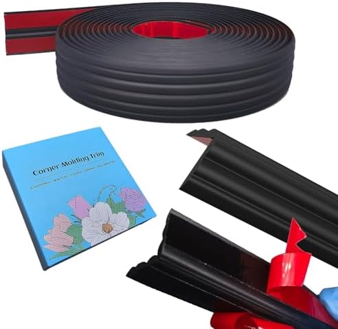 Tile Edge Trim, Flexible Rubber L Shaped Edge Trim, Small Size Tile ...