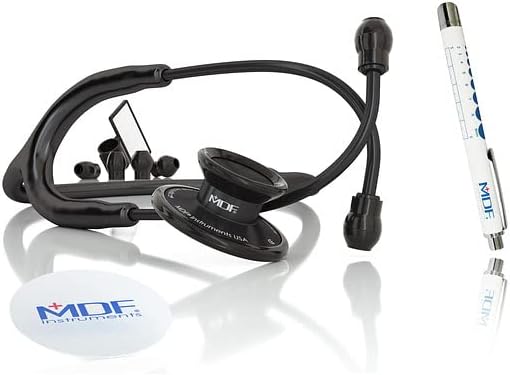 Amazon.com: MDF Instruments Acoustica Lightweight Stethoscope for ...