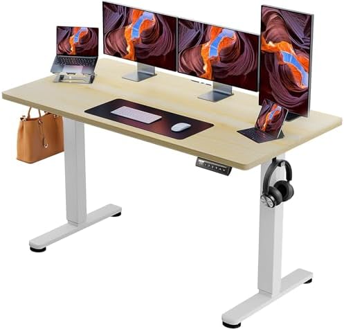 Amazon.co.jp: ErGear Electric Office Work Table, Elevating Desk ...