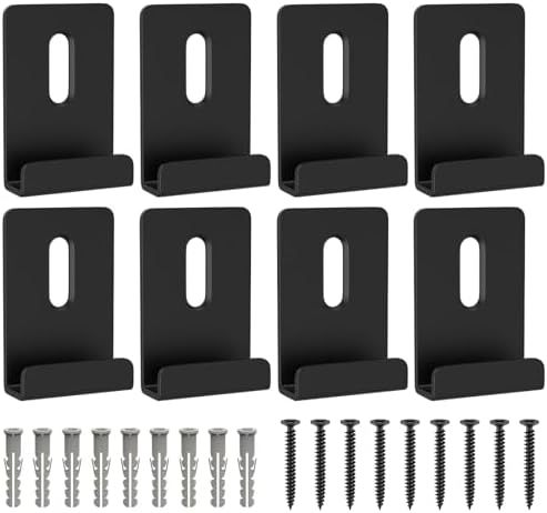 Metal Mirror Clips 1/4 Inch Wide Channel Mirror Holder Clips Mirror ...