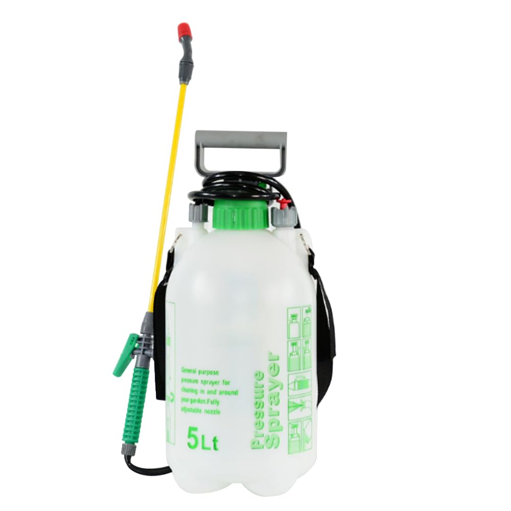 "High-pressure 5L pump sprayer, adjustable stainless-steel nozzle ...