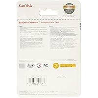 Amazon.com: Sandisk Extreme CompactFlash Memory Card - 64 GB (SDCFXS-064G-A46) : Electronics