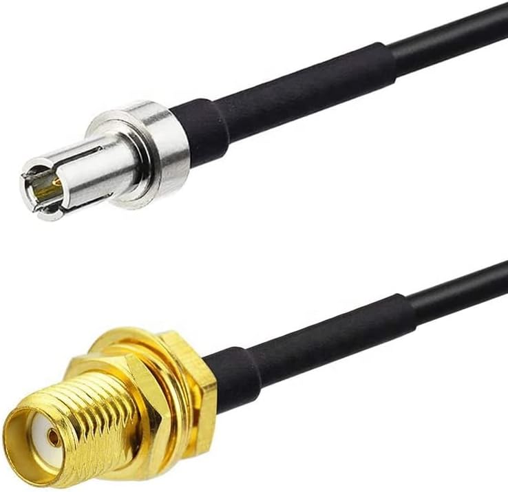 2 x UniteCom 15cm Low Loss SMA Female to TS9 Male Pigtails Adapter ...