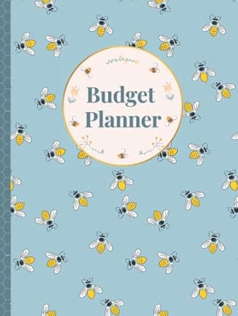 A4 Budget Planner: Bee Themed Money Journal | Direct Debits | Savings ...
