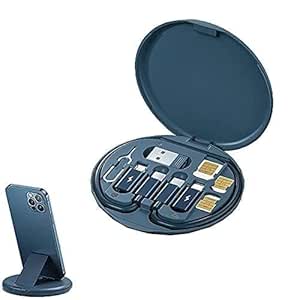 CROPDAK Mini Digital Gadgets Storage Box, Multi-Function Portable Data ...