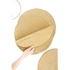 Amazon.com: Floroom 15 Inch Round Braided Placemats Set of 6, Washable ...