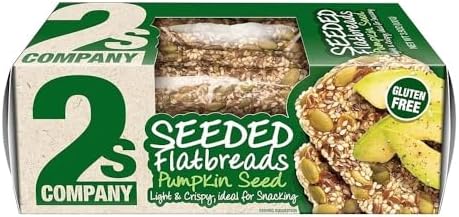 Amazon.com: 2s Company Pumpkin Seed Flatbreads 10 x 3.5 oz.