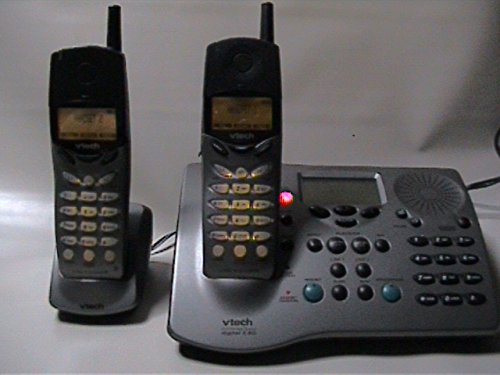 Amazon.com: VTech 20-2481 2.4 GHz DSS 2-Line Expandable Cordless Phone ...