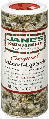 Amazon.com : Jane's Krazy Mixed Up Salt, 4 Ounce : Mixed Spices And ...