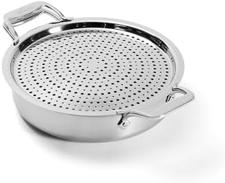 Amazon.com: All-Clad D5® 5-Ply Brushed Stainless Steel Sauteuse with ...