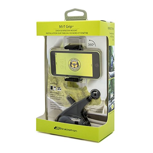 Bracketron Mi-T Grip Dash Car Mount Phone Holder Cradle Hands Free Law ...