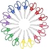 Amazon.com: 16 Packs Kids Blunt Tip Safety Scissors Bulk,5" Stainless ...