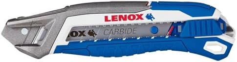 LENOX Ergonomic Utility Knife, Fast Snap with Magnetic Blade Loading ...