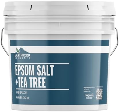 Amazon.com: Tea Tree Oil Foot Soak with Epsom Salt - Made in USA - for ...