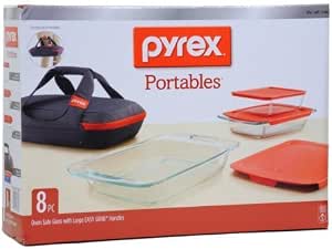 Amazon.com: Pyrex Portables Set 8 pc