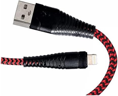 Hawkdeals Usb Nylon Braided Data Sync And Charging Cable For Iphone ...