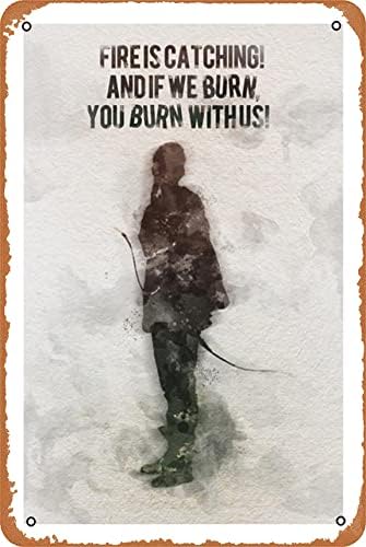 Amazon.com : Ysirseu The Hunger Games-Katniss Everdeen Quotes Wall Art ...