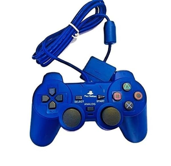 GAMSERIA PS2 Wired Controller Dual Shock Gamepad : Amazon.in: Computers ...