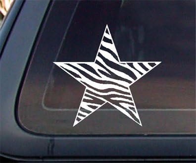 Amazon.com: Zebra Print Heart Car Decal / Sticker, 5" : Sports & Outdoors