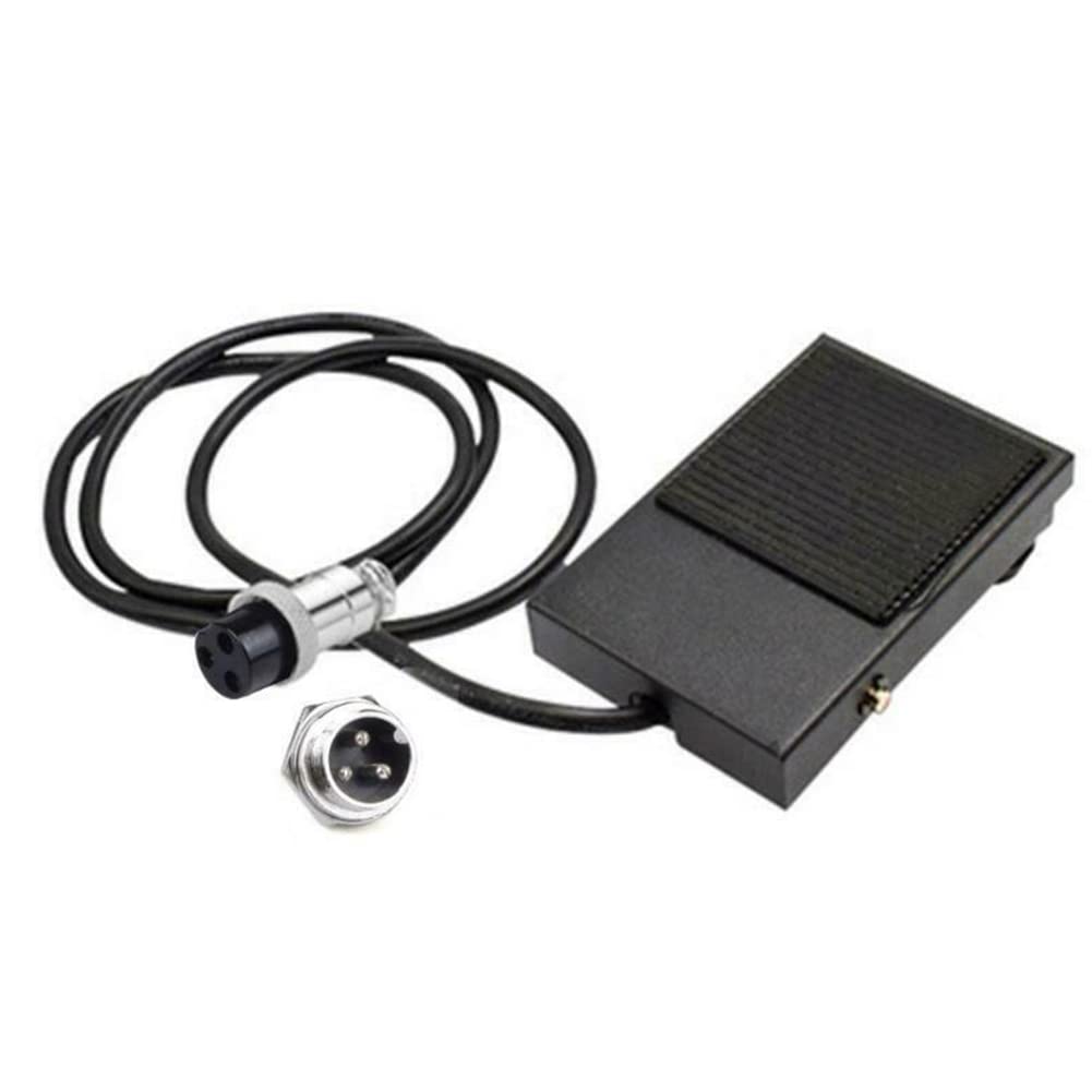 Welder Foot Pedal, Hand Metal Foot Pedal Switch 3 Pins Connector Spot ...