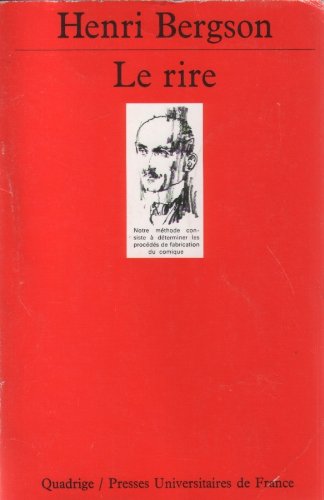 Rire (le): Henri Bergson: 9782130426950: Amazon.com: Books