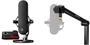 SteelSeries Alias Pro Kit – XLR Microphone + Stream Mixer -Streaming ...