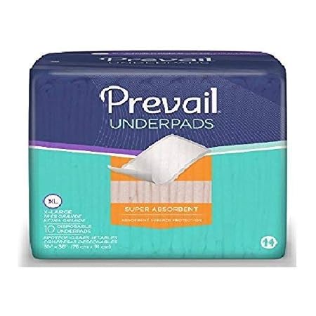 Amazon.com: Prevail Super Plus Absorbency Incontinence Underpads, Extra ...