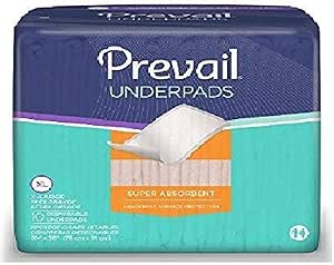 Amazon.com: Prevail Super Plus Absorbency Incontinence Underpads, Extra ...