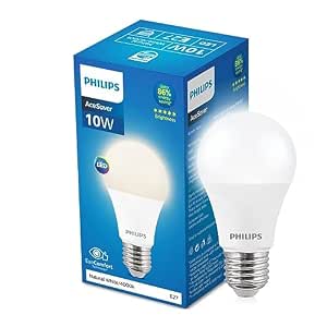 PHILIPS 10-watt LED Bulb | AceSaver High Wattage LED Bulb | Base: E27 ...