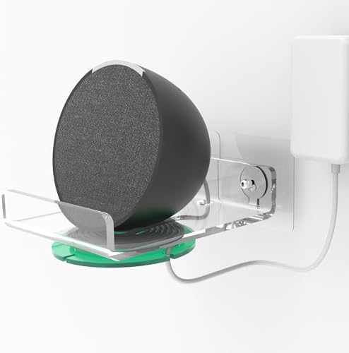Amazon.com: HOOKMEMO Shelf Wall Mount for Echo pop,Echo dot,HomePod ...