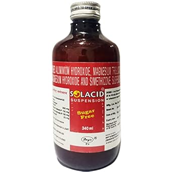 Solacid Sugar Free - Bottle of 340ml Suspension : Amazon.in: Health ...
