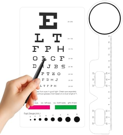 Eye Test Chart - PVC Standard Visual Acuity Measurement | Eye Sight ...