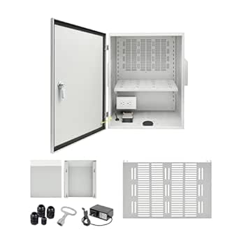 NEMA Outdoor Electrical Enclosure – Heavy-Duty Cold-Rolled Steel, IP65 ...