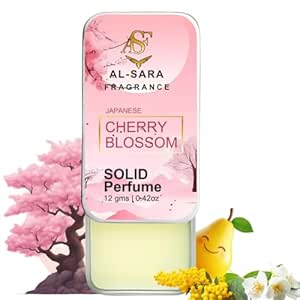 Buy Al Sara Fragrance™ Japanese Cherry Blossom Solid Perfume | Alcohol-Free, Elegant Floral ...