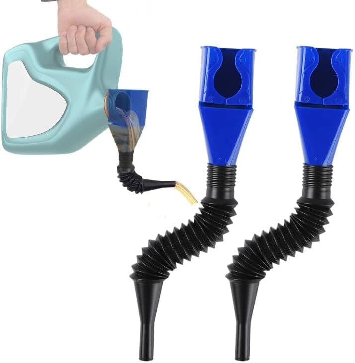 Groz Smart Funnel for Petrol, Diesel, Kerosene | V Shape funnel with ...